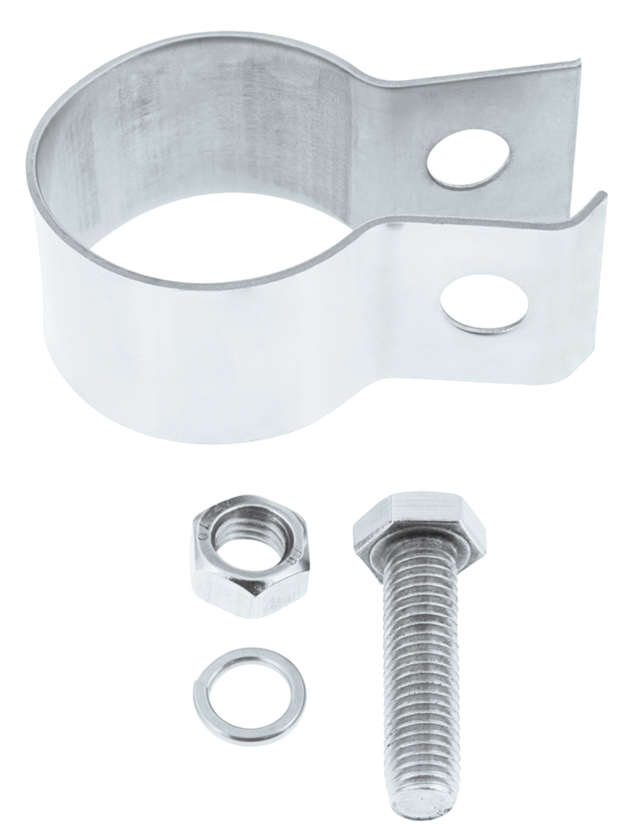 2" Quarter Fender Stainless Steel Tube Clamp With Hardware – HD Truck ...