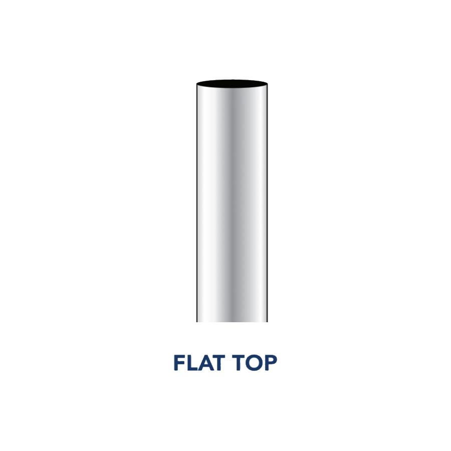 9 Foot Flat Top Exhaust Stack - 8 Inch Straight (OD) – HD Truck Source