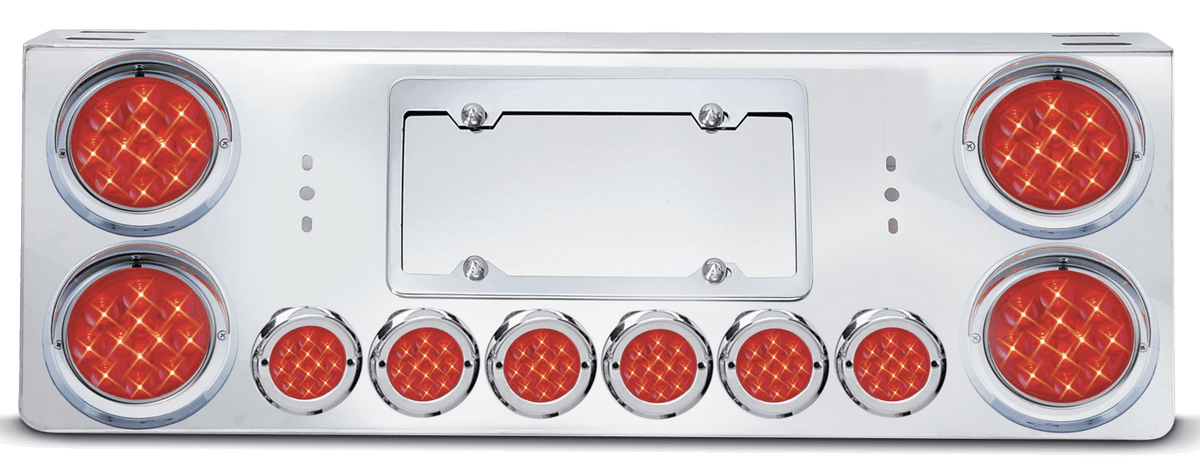 Rear Center Light Panel With Four 4 Inch and Six 2 Inch LED Lights – HD ...